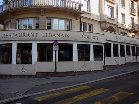 Restaurant Obeirut, Lausanne (menu, horaires, évaluations)